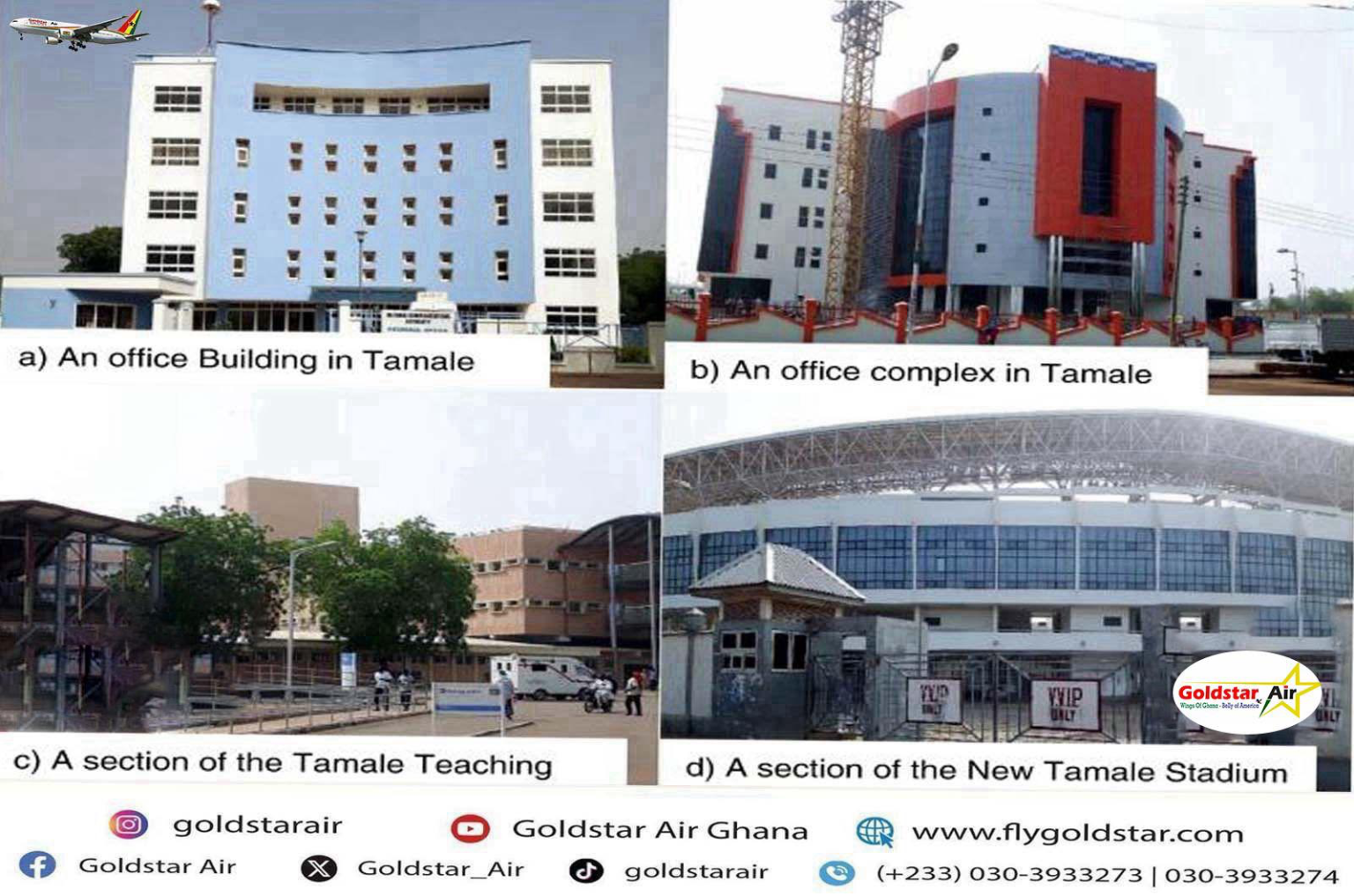 Goldstar Air Aviation Training School In Tamale To Unlock A Wide Range ...
